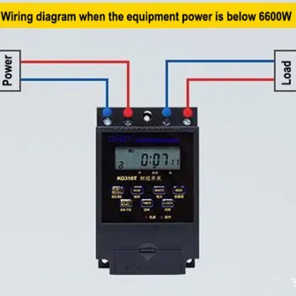 Digital Timer Setting Instructions For Kg316t